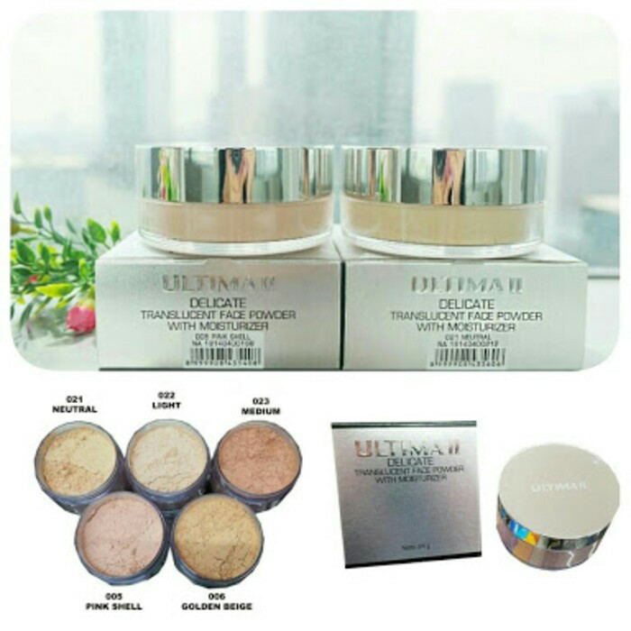 Jual Ultima Ii Delicate Face Powder 24 Gr / Bedak Tabur Ukuran Kecil ...