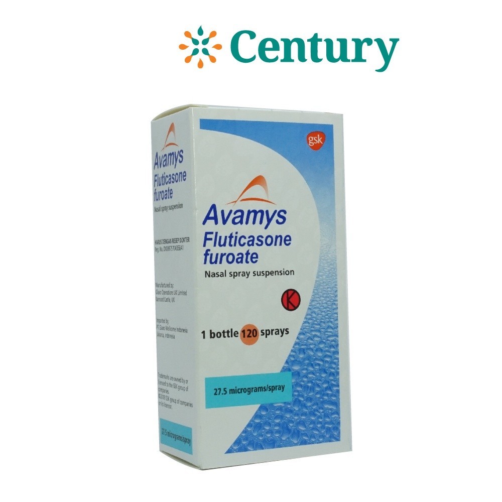Jual AVAMYS 27.5 MCG NASAL SPRAY / FLUTICASONE / ALERGI / RHINITIS ...