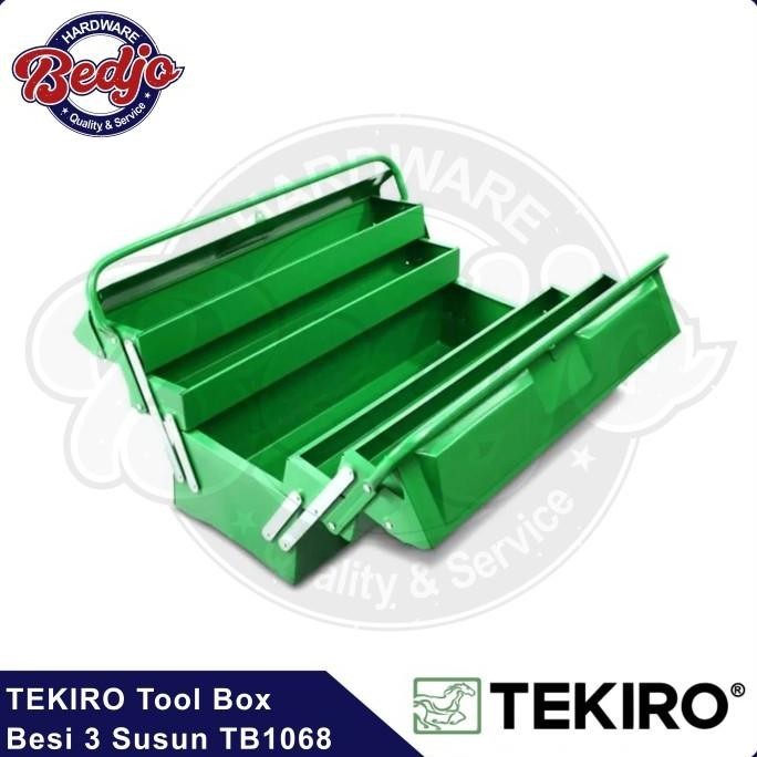 Jual Tekiro Tool Box Besi 3 susun - Tool Box 3 Susun Besi TB1068 ...