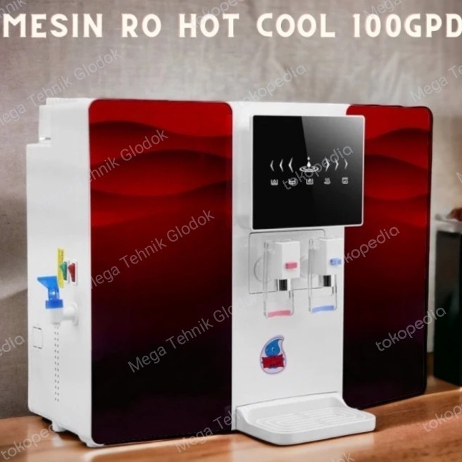 Jual Mesin RO 100GPD Hot And Cool RO 100GPD 5 Step Panas Dan Dingin ...