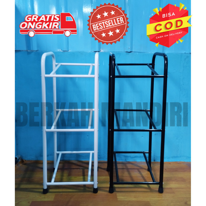 Jual rak galon susun tanpa roda / Dijamin kuat /kokoh / 3ssn / 2ssn K01 ...