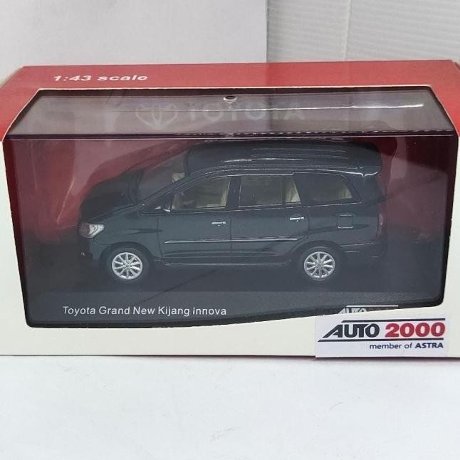 Jual Diecast Mobil 1:43 Miniatur Toyota Kijang Innova Auto 2000 Hitam ...
