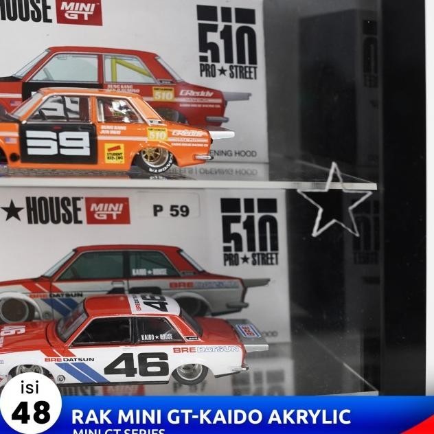 Jual Mini Gt Kaido House Isi 48 Rak Display Diecast Full Akrilik ...
