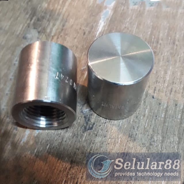 Jual Cap Dop 1/2 inch stainless steel ss 316 class 3000 NPT ORIGINAL ...