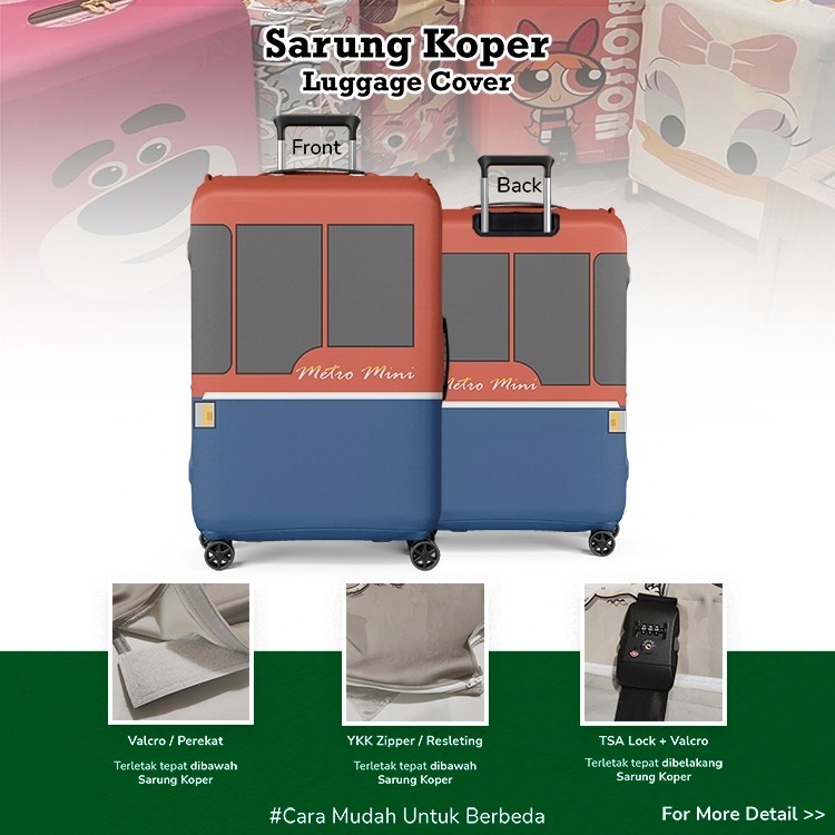 Jual MetroMini / Bus Metro Mini - Unik Sarung Koper / Pelindung Koper ...