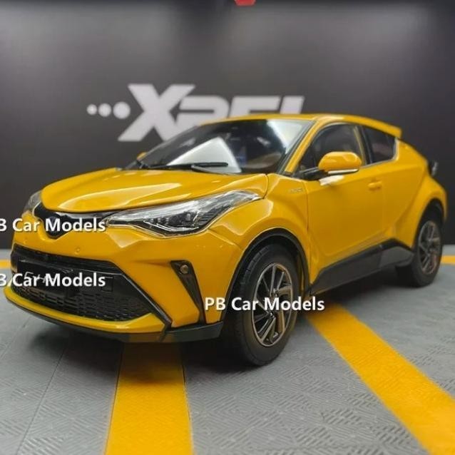 Jual Toyota Chr Yellow Skala 1:18 Diecast Mobil Miniatur | Shopee Indonesia