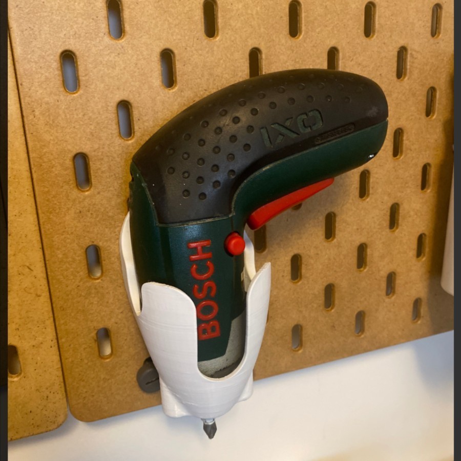 Jual 3D Holder Dudukan Display IXO BOSCH Papan Berlubang Pegboard S363 ...