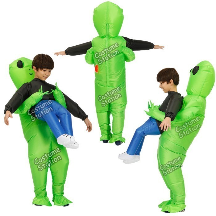 Jual Terbaru!! Kostum Alien UFO Abduction / Costume Ghost Hantu Culik ...