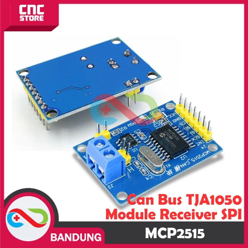 Jual MODUL MCP2515 CAN BUS TJA1050 MODULE RECEIVER SPI FOR ARDUINO | Shopee Indonesia