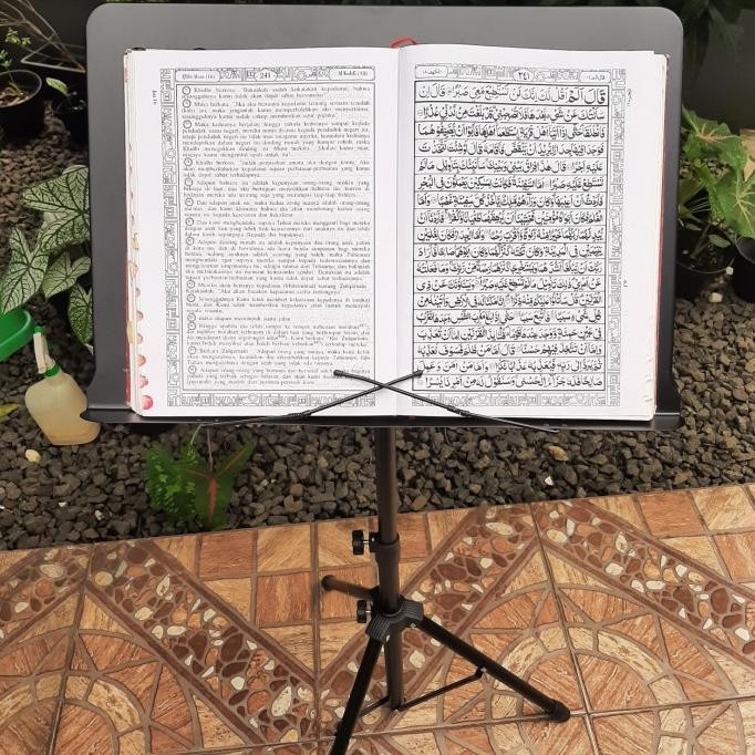 Jual [Ready Stock] Stand Quran Jumbo Dudukan Besi Al Quran Untuk Lansia ...