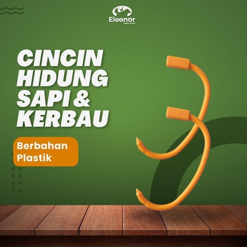Jual Bullring Sapi Cincin Ring Plastik Untuk Hidung Sapi Kerbau Lembu ...