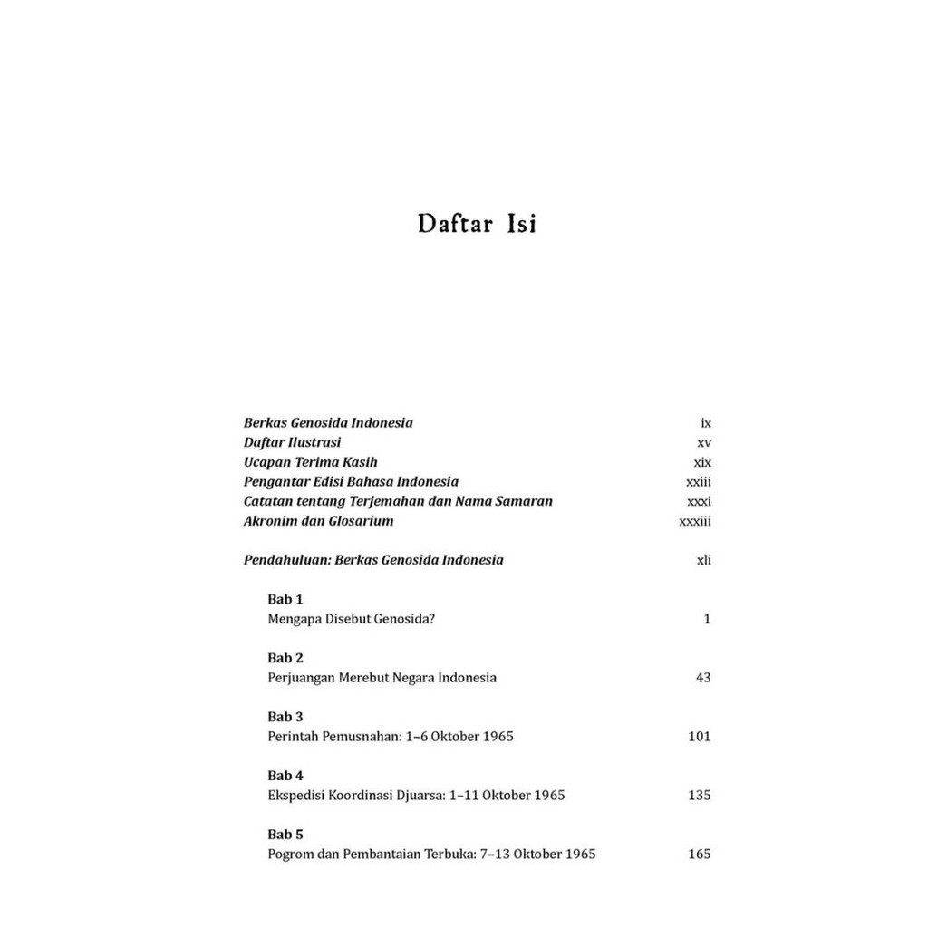 Jual [New] Berkas Genosida Indonesia - Mekanika Pembunuhan Massal 1965 ...
