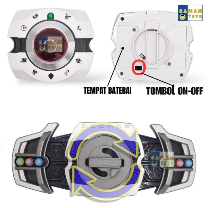 Jual Laris!!! Mainan Sabuk Kamen Rider Csm Belt Dx Decade Driver Belt V2 | Shopee Indonesia