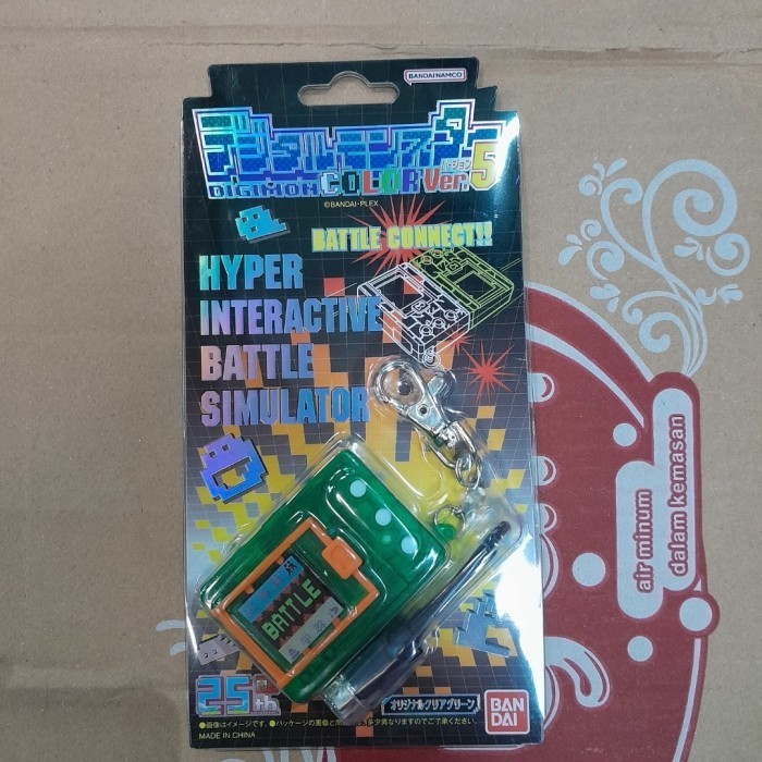Jual Unik Digivice Digital Monster Digimon Color Ver 5 Clear Green ...