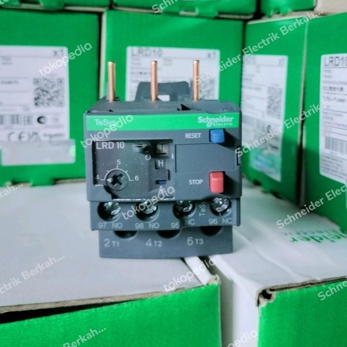 Jual Available Thermal Overload Relay LRD10 TOR ( 4 - 6 ) ORIGINAL ...