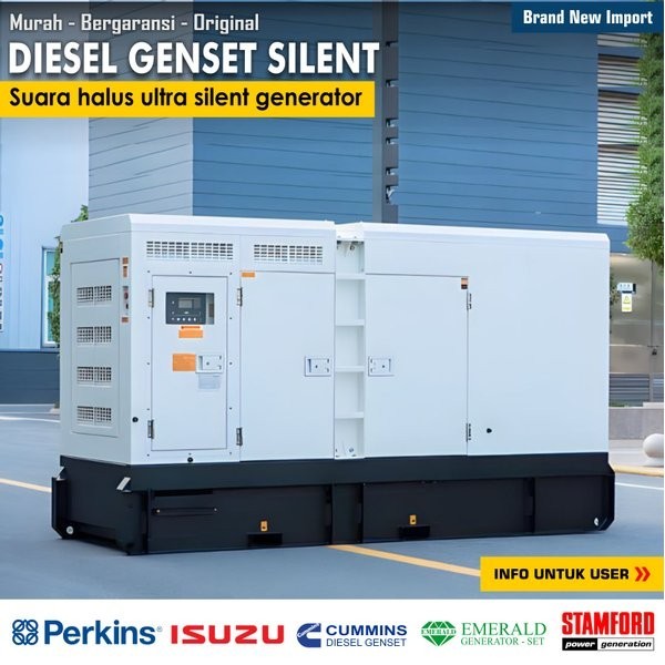 Jual Jual Genset 300 Kva Perkins - Cummins - Isuzu - Emerald | Shopee Indonesia