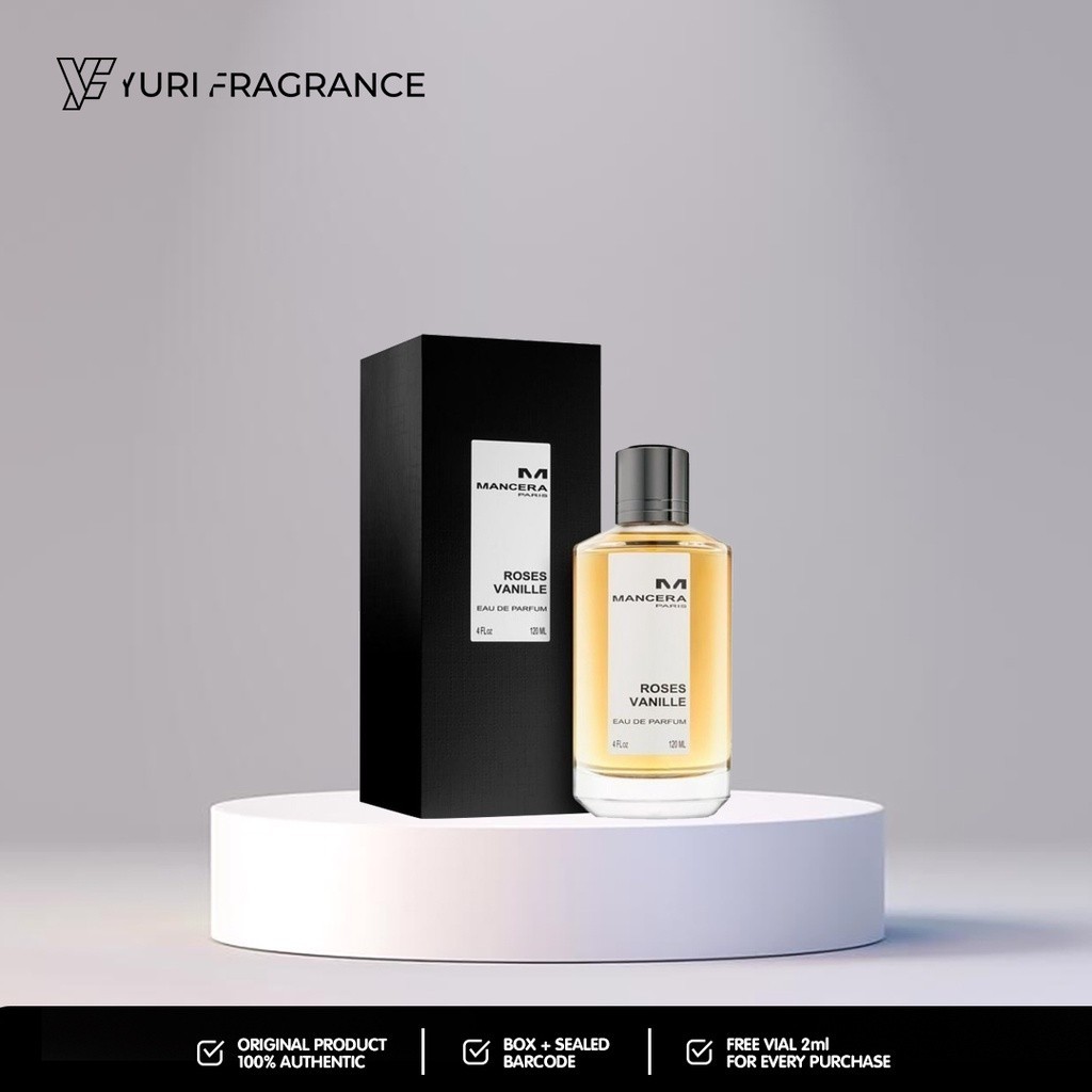 Jual Mancera Vanilla Roses EDP 120ml Original Box Segel Lengkap ...