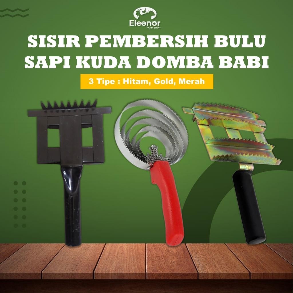 Jual Sisir Pembersih Bulu Sapi Kuda Domba Babi Kambing Ettawa Farm ...