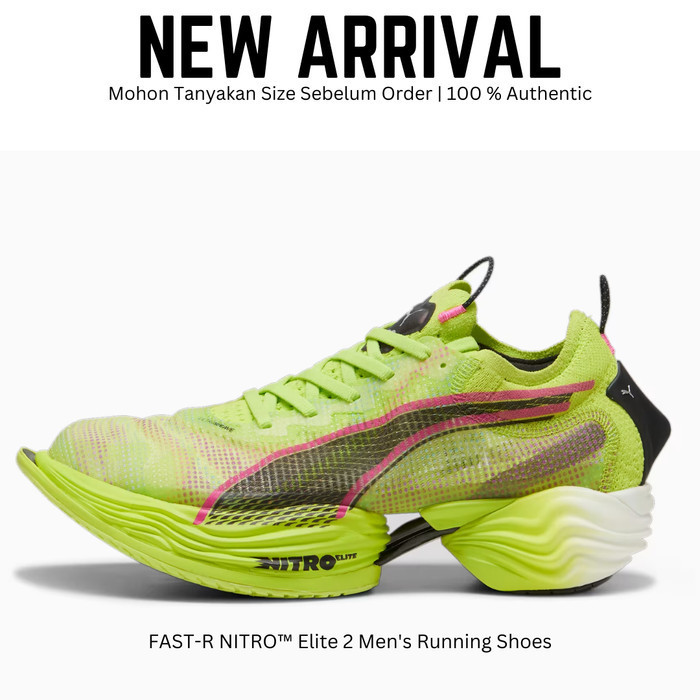 Jual Populer Sepatu Lari Pria Plat Karbon Marathon Fast-R Nitro Elite 2 ...