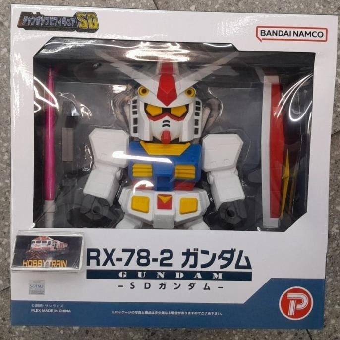 Jual PLEX JUMBO SOFT VINYL FIGURE RX-78-2 SD GUNDAM | Shopee Indonesia