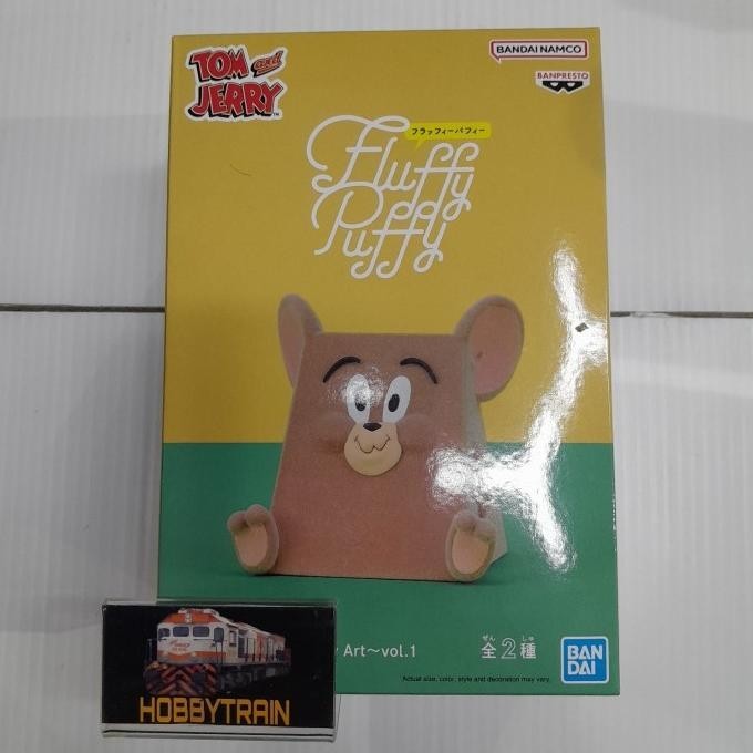 Jual BANPRESTO TOM & JERRY FLUFFY PUFFY FUNNY ART VOL 1 JERRY FIGURE ...