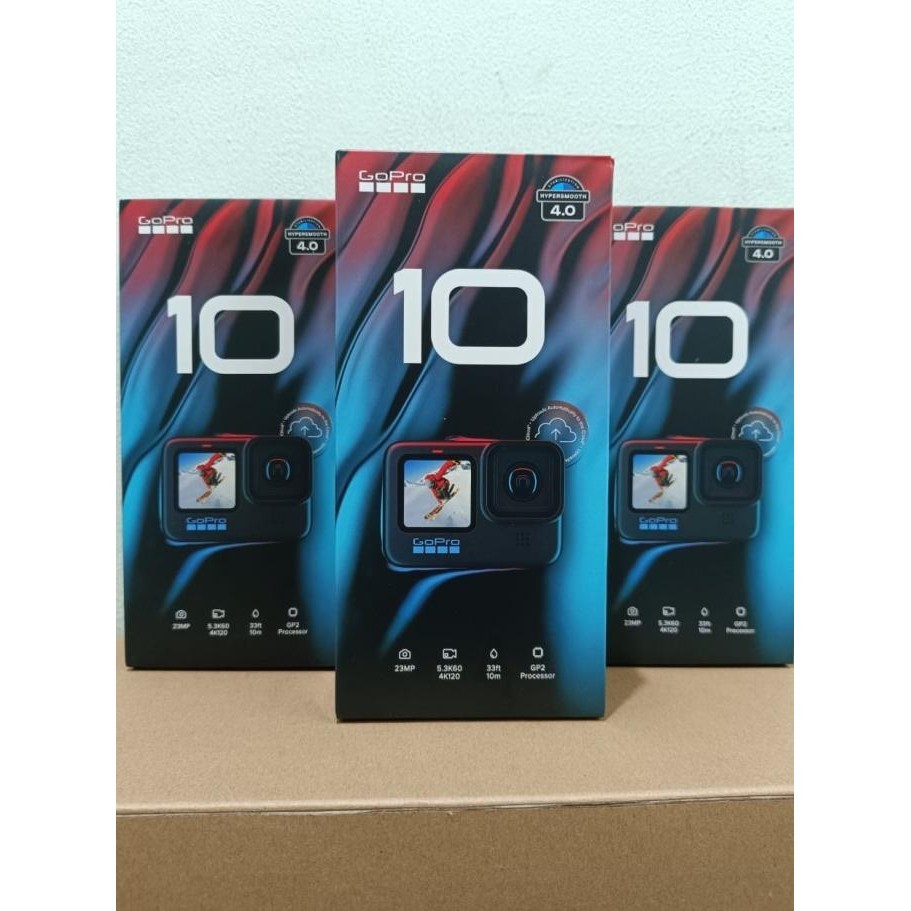 Jual GoPro HERO10 Black ORIGINAL - GoPro HERO 10 Go Pro Action Cam | Shopee Indonesia