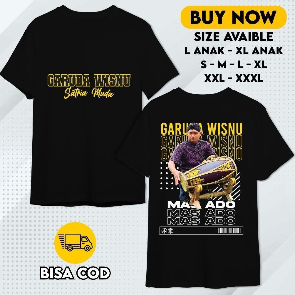 Jual Promo Baju Kaos Fans Mas Ado Garuda Wisnu Satria Muda Premium ...