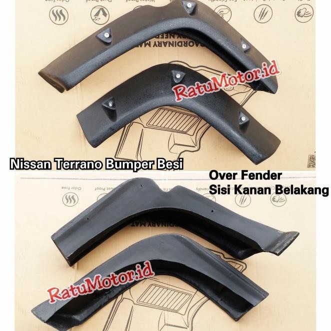 Jual Over Fender Nissan Terrano 2001 Bumper Besi - Model Baut L Bahan ...