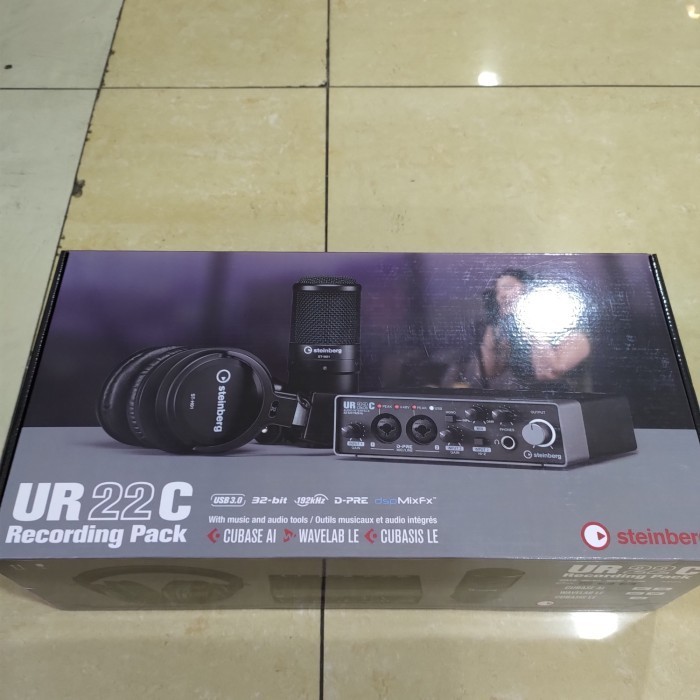 Jual Steinberg UR22 C Recording Pack USB 3.0 Pack Paketan Komplit Resmi ...