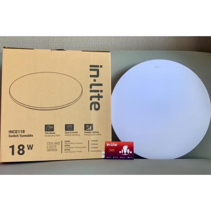 Jual HARGA DISC - Lampu Baret Inlite 18 Watt 3 Warna Ceiling Light ...