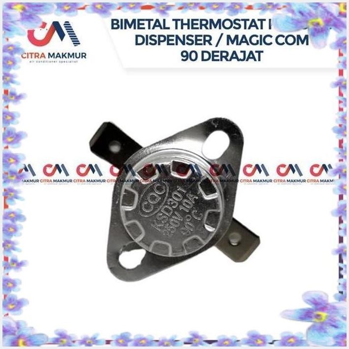 Jual [FMF] THERMOSTAT DISPENSER MAGIC COM JAR RINNAI 90 DERAJAT YONG MA SANKEN BIMETAL SENSOR ...