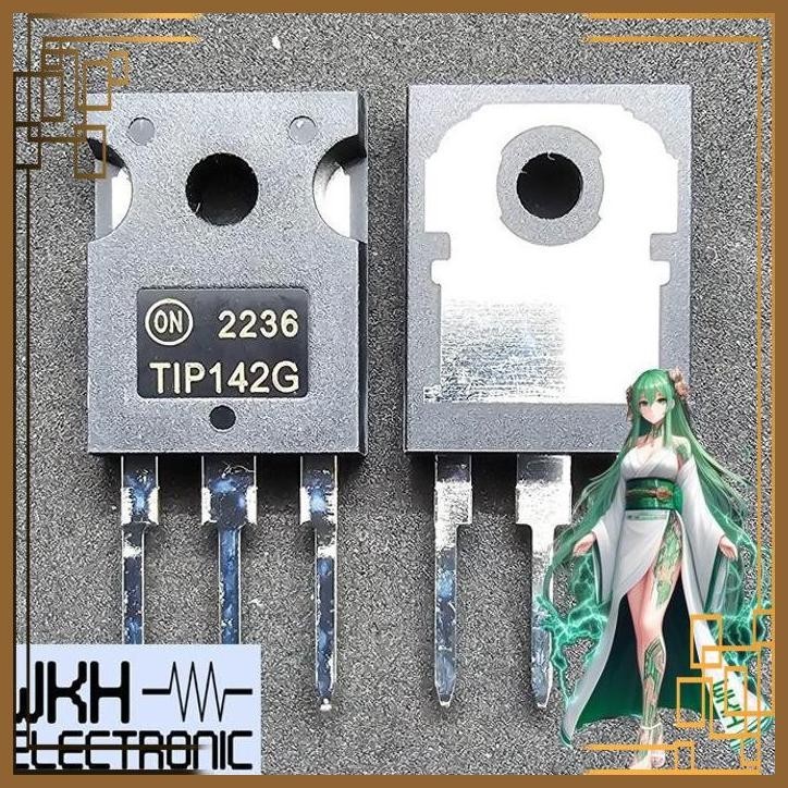 Jual [WKH] TIP142G TO247 TIP 142 G TIP142 G TRANSISTOR 10V 100A NPN ...