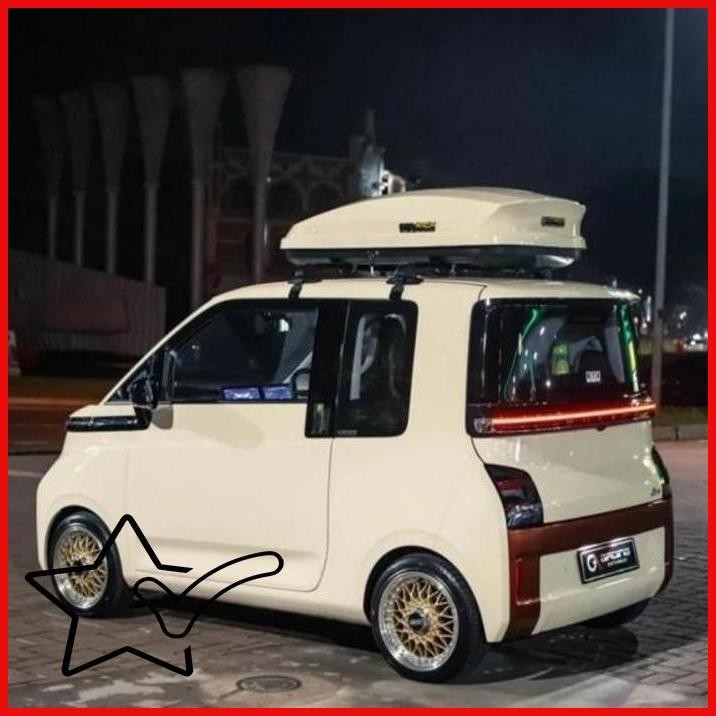Jual [HMBL] ROOF BOX WULING AIR EV ADVENTURE OTORACK | Shopee Indonesia
