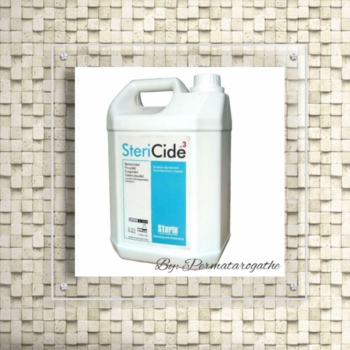 Jual Ready Stericide 3 Isi 5 Liter Concentrate Disinfectant Permukaan ...