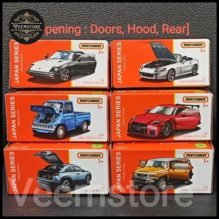 Jual Matchbox 1:64 Best Of Japan Series Collection Mattel [6Pcs] Full ...