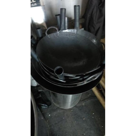 Jual Wajan Katel Nasi Goreng Diameter 45Cm Tebal 1.2Cm Plat Besi ...
