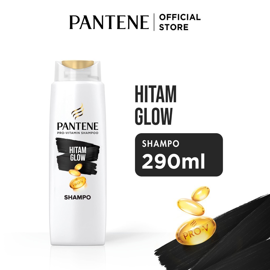 Jual Pantene Shampoo Hitam Glow 290ml | Shopee Indonesia