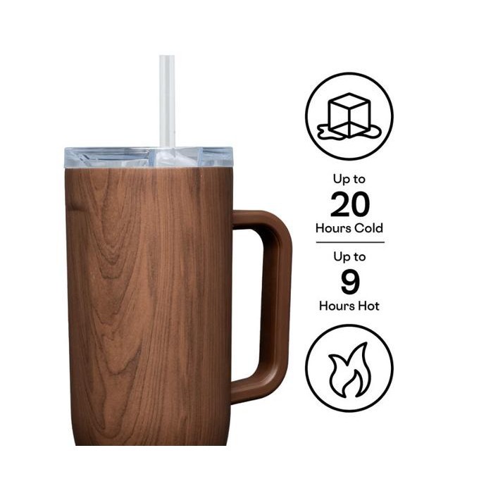 Jual [Best Quality] Botol Corkcicle Cruise 40 Oz / 1,182 Ml Walnut Wood ...