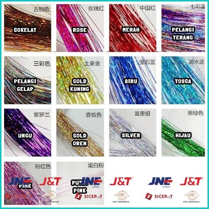 Jual BISMILLAH TW TWINKLE HAIR KOREAN K-POP RAMBUT PALSU HIGHLIGHT ...