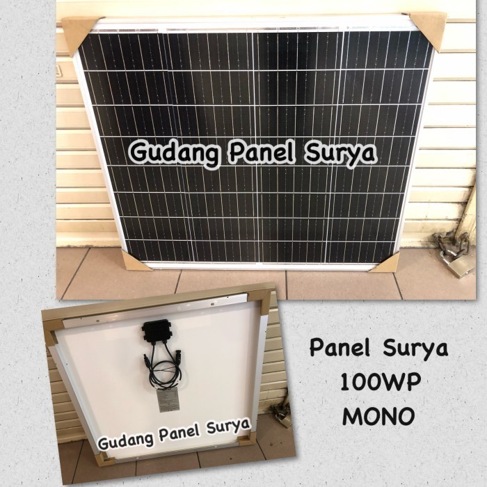 Jual Sale Solar Panel Surya Solarcell St Solar100Wp Mono 100 Wp ...