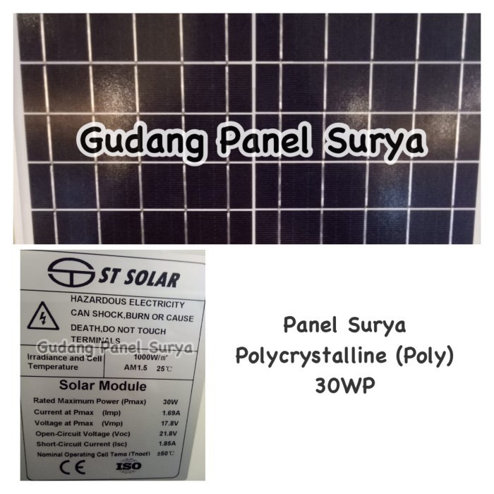 Jual Promo Panel Surya Solar Panel Solarcell St Solar Stec Module Poly ...