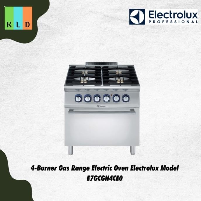 Jual [Promo] Electrolux 4-Burner Gas Range Electric Oven Model ...
