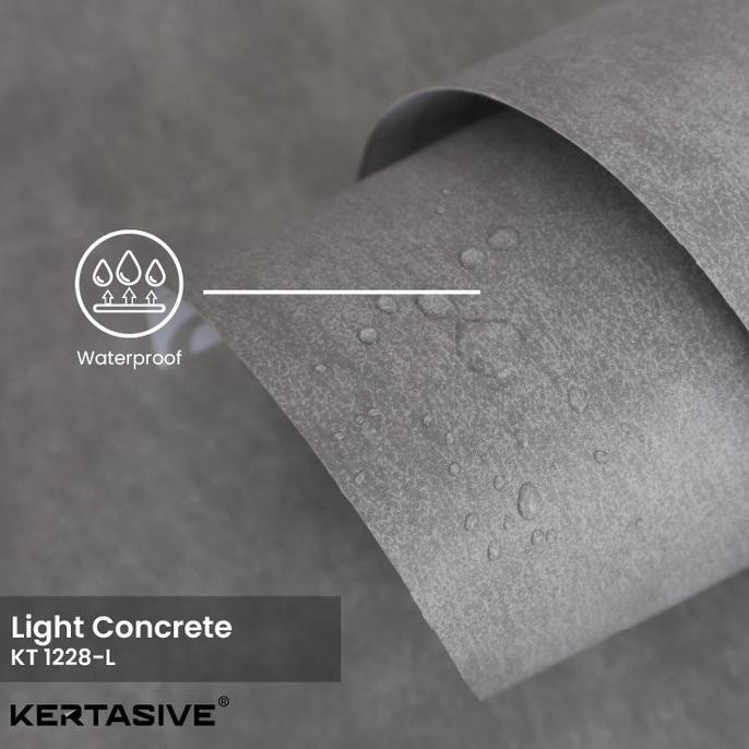 Jual LIGHT CONCRETE - PVC INTERIOR FILM KERTASIVE (L.122M 50M/ROLL ...