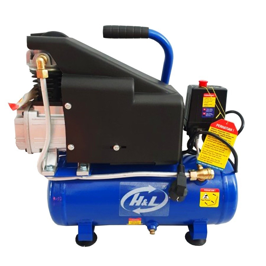 Jual H&L N1HP 9L Kompresor Angin Listrik Oil Less Compressor | Shopee ...