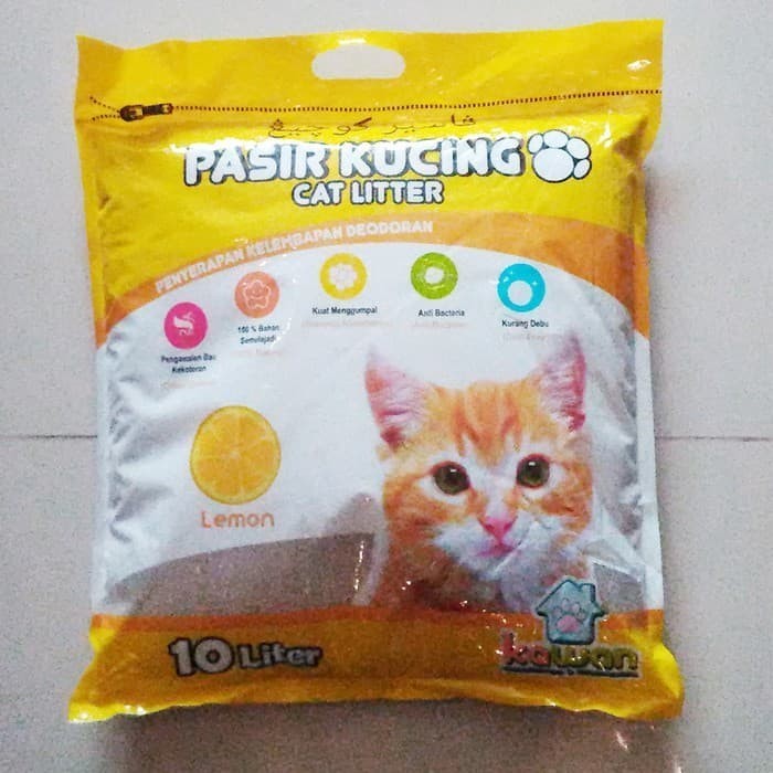 Jual Pasir Kucing Wangi Dan Gumpal/ Pasir Kawan 10 Liter | Shopee Indonesia