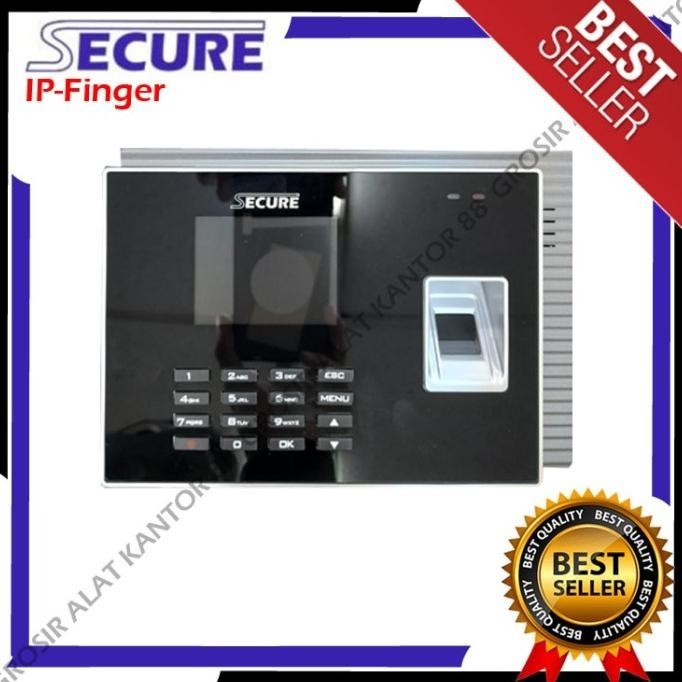 Jual [New] Secure Ip Finger / Fingerprint / Mesin Absensi Sidik Jari ...
