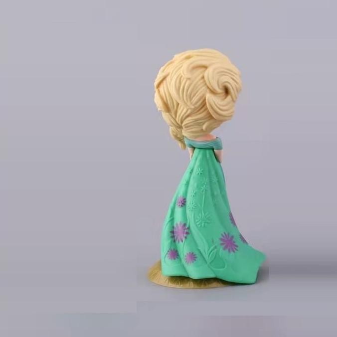 Jual Cake Topper Elsa Frozen Disney Hiasan Cake Figure Motif Elsa Hijau ...