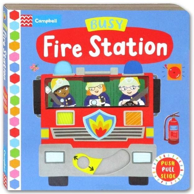 Jual Busy Fire Truck Buku Cerita Anak Pemadam Kebakaran Fire Station ...
