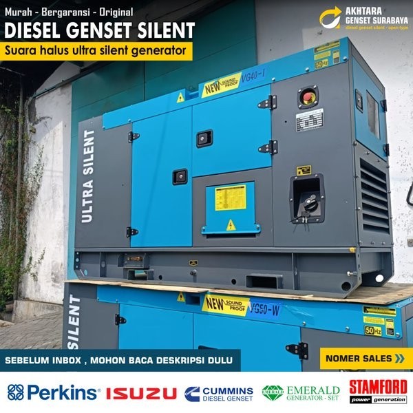 Jual Harga Genset 30 Kva Perkins - Cummins - Isuzu - Emerald | Shopee Indonesia