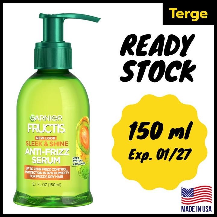 Jual Ori Usa Garnier Fructis Sleek & Shine Leave-In Conditioning Cream ...